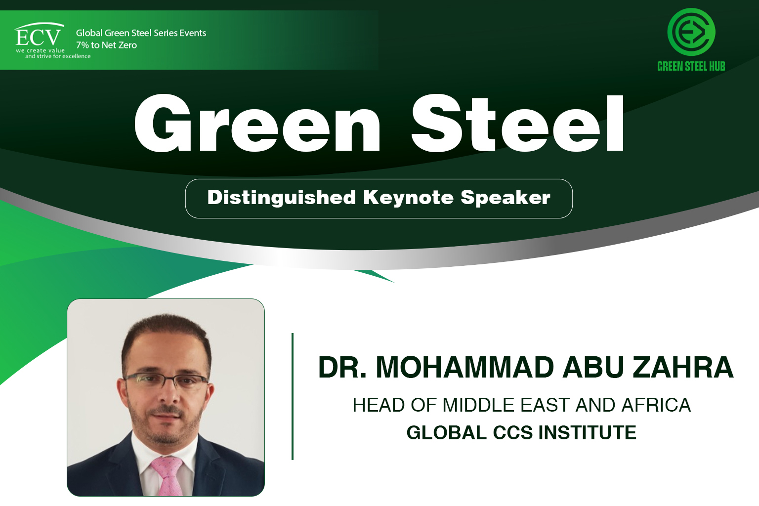 GLOBAL CCS INSTITUTE will attend MENA Green Steel Summit 2024 as a speaker