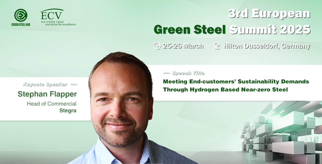 Stegra will attend the 3rd European Green Steel Summit 2025 as a speaker